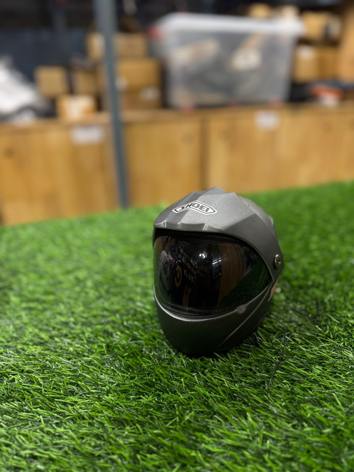 Shoei Black MX Miniature Helmet